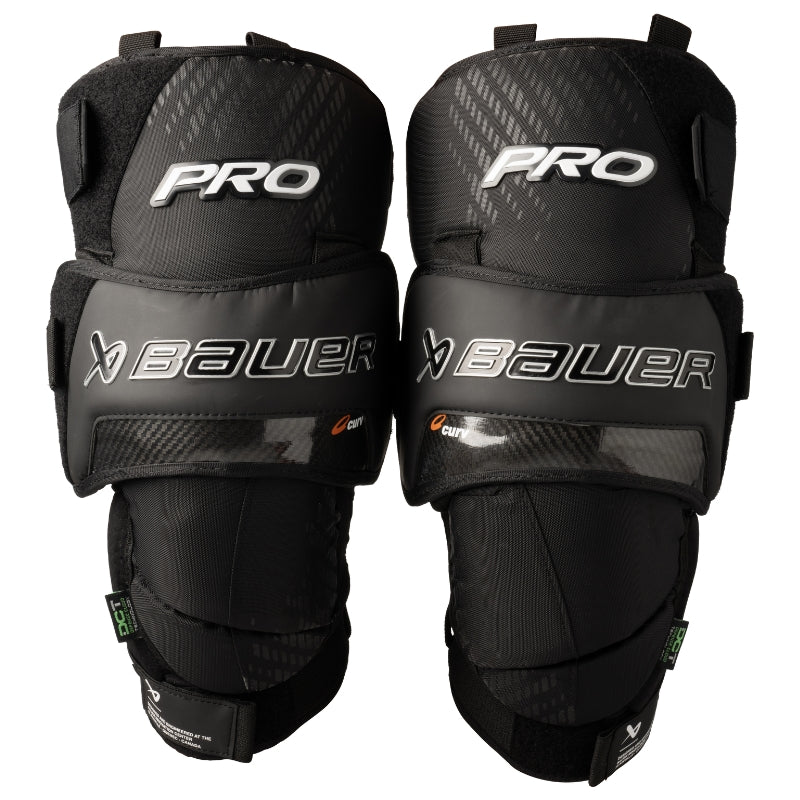Bauer Pro Goalie Knee Guards - Intermediate (2025) – Cyclone Taylor ...