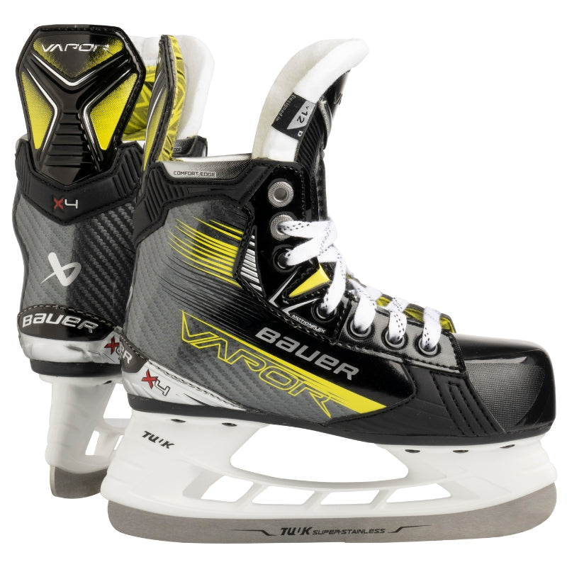 Bauer Vapor X4 Hockey Skates - Youth (2023) – Cyclone Taylor Source for ...