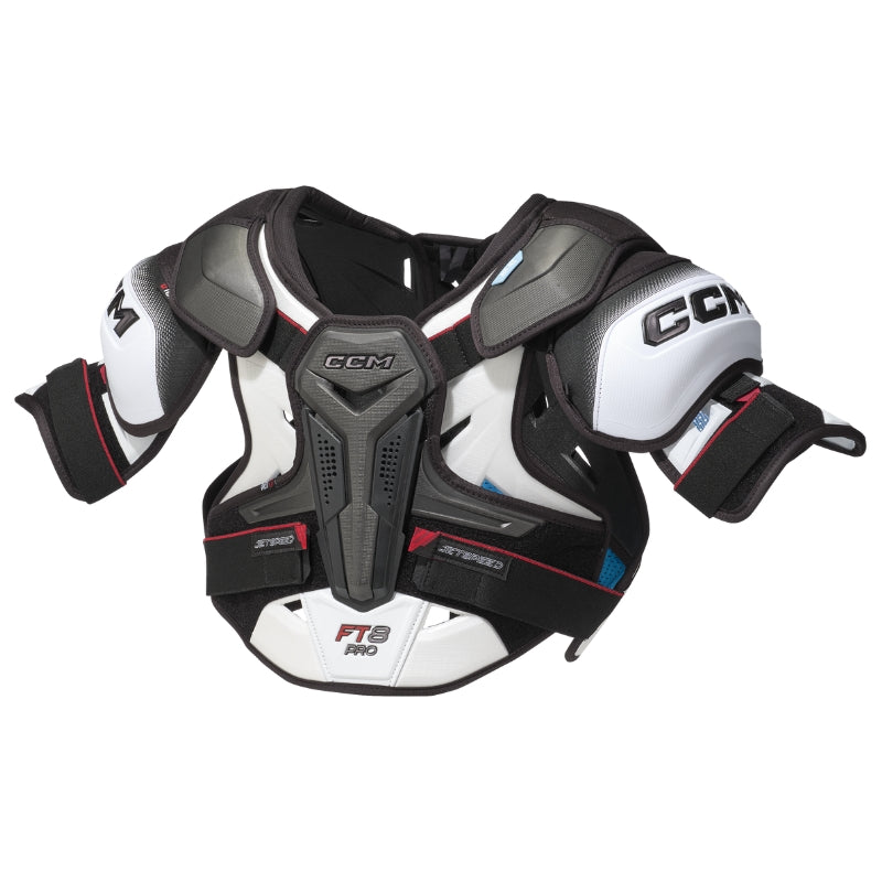 CCM JetSpeed FT8 Pro Hockey Shoulder Pads - Senior (2025) – Cyclone ...