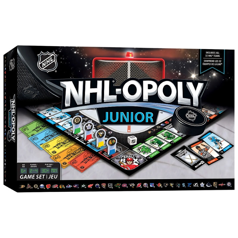 NHL Opoly Junior Board Game – Cyclone Taylor Source for Sports