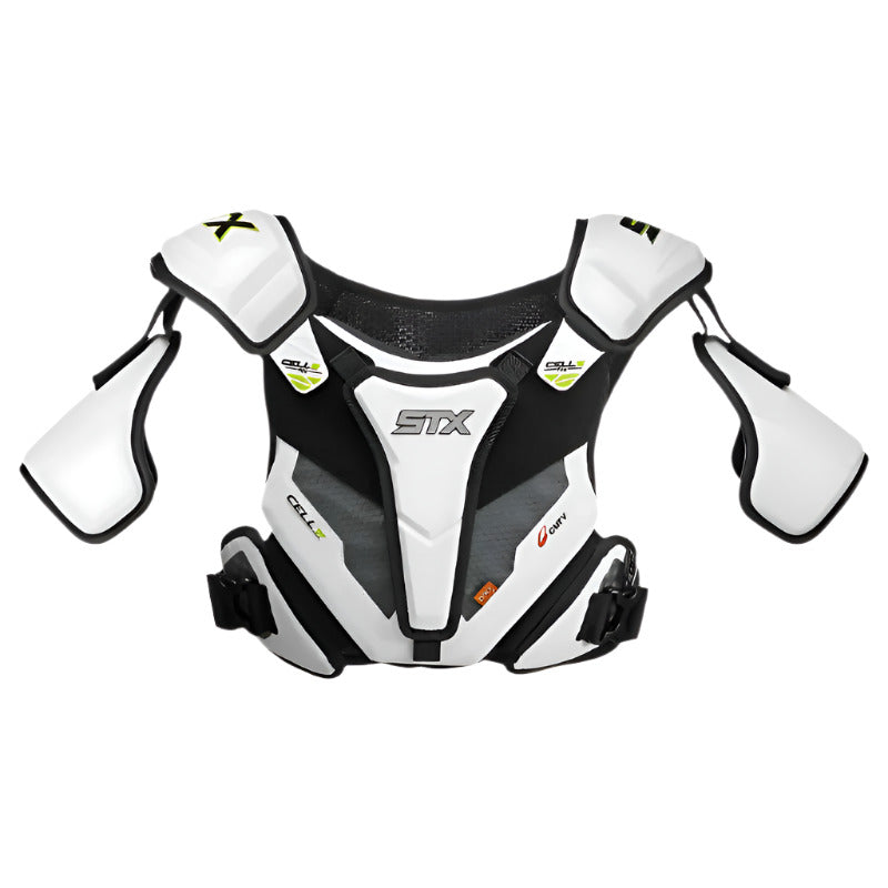 STX Cell VI Lacrosse Shoulder Pads – Cyclone Taylor Source for Sports