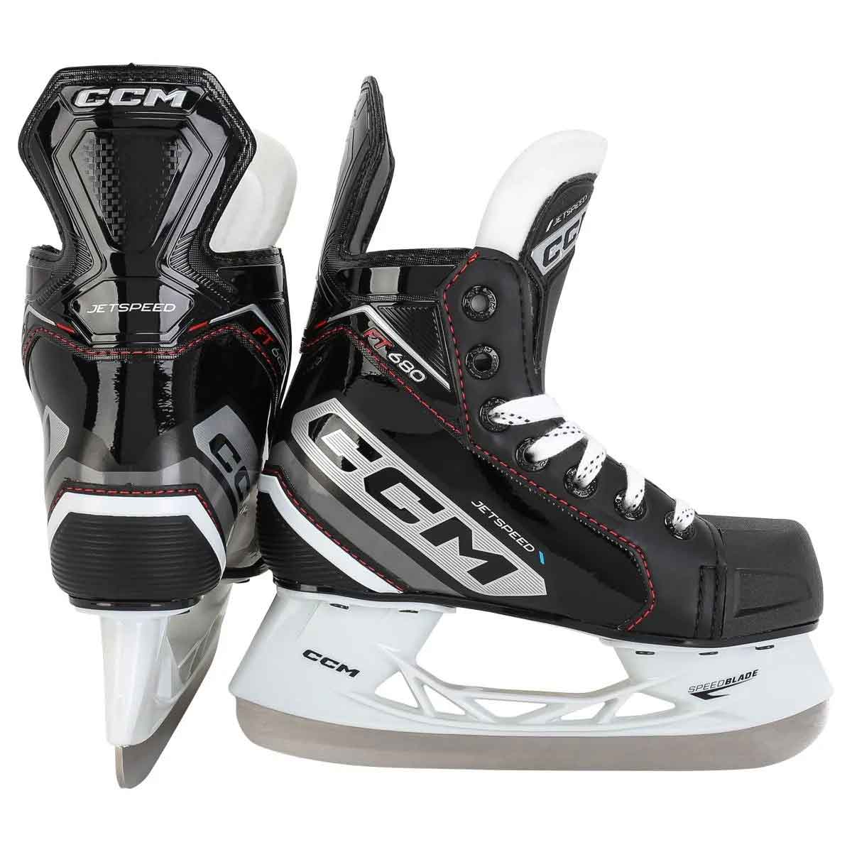 CCM Jetspeed FT680 Ice Hockey Skates - Youth (2023) – Cyclone Taylor ...