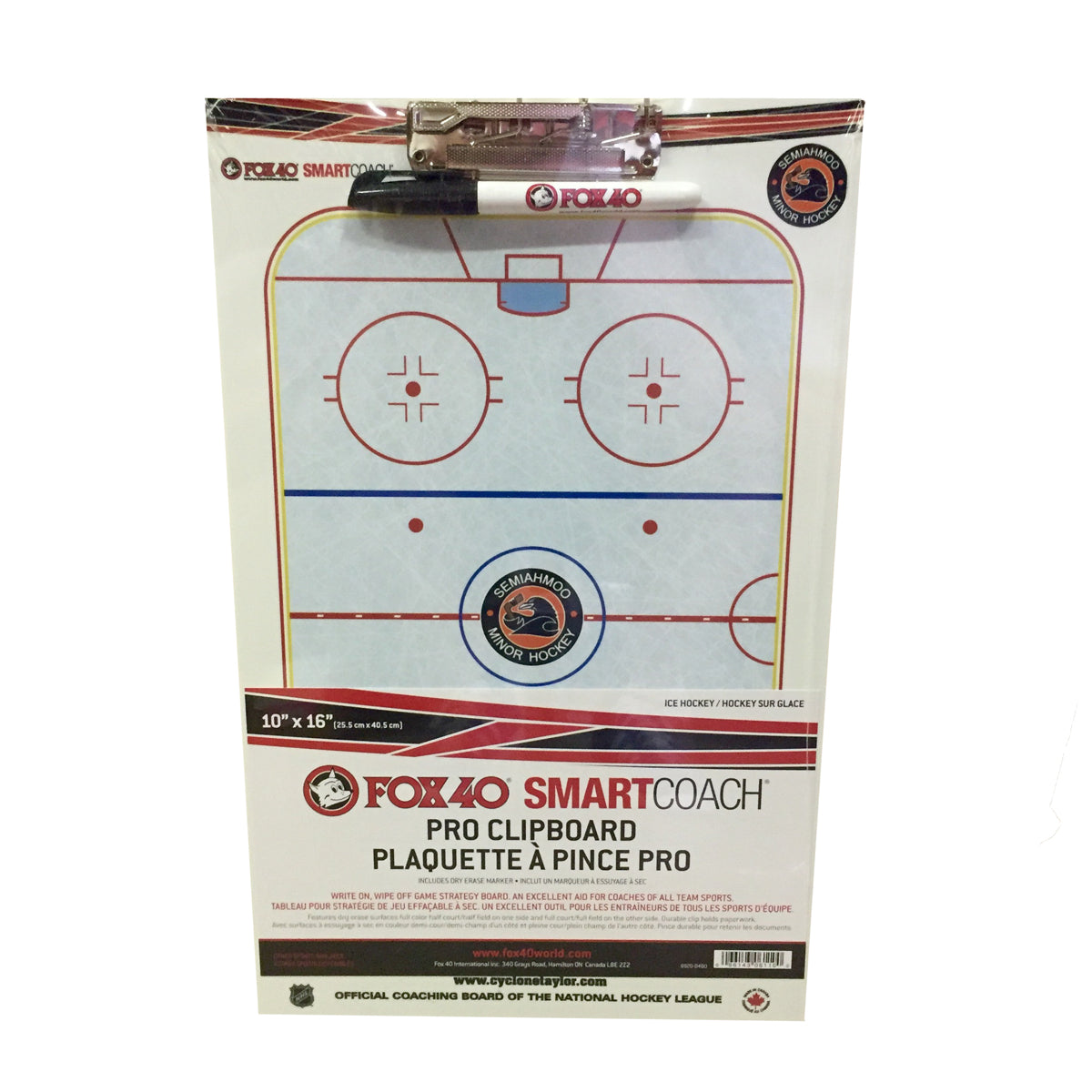 Fox 40 SmartCoach Pro Clipboard Coaches Board – Cyclone Taylor Source ...