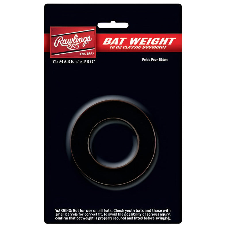 Rawlings 16 Oz. Doughnut Style Bat Weight – Cyclone Taylor Source for ...